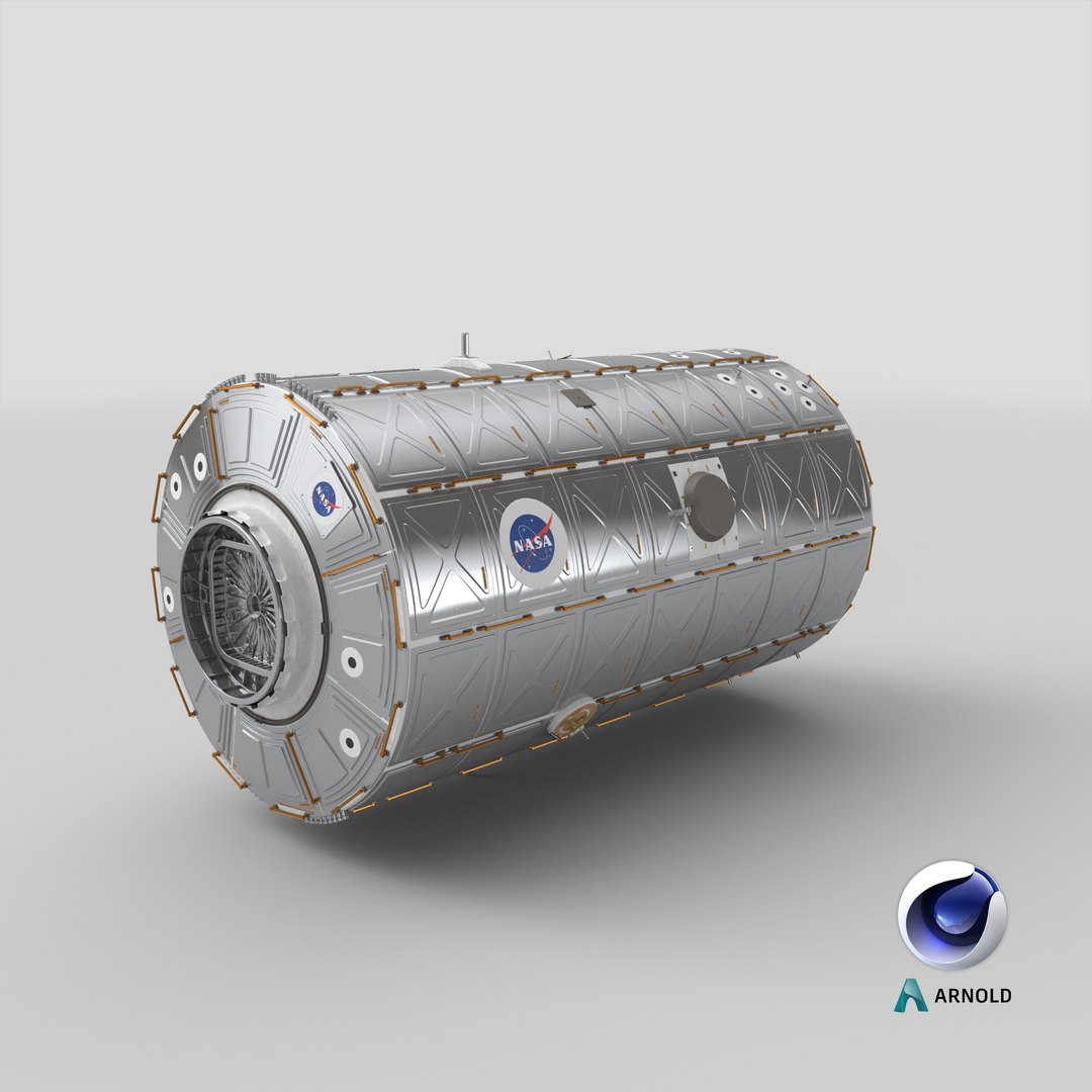 3D Iss Module Destiny Model - TurboSquid 1521243