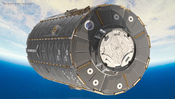 3D iss module destiny model - TurboSquid 1521243