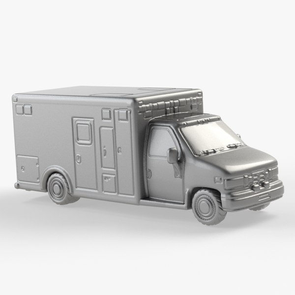 Ambulance car 3D model - TurboSquid 1960657