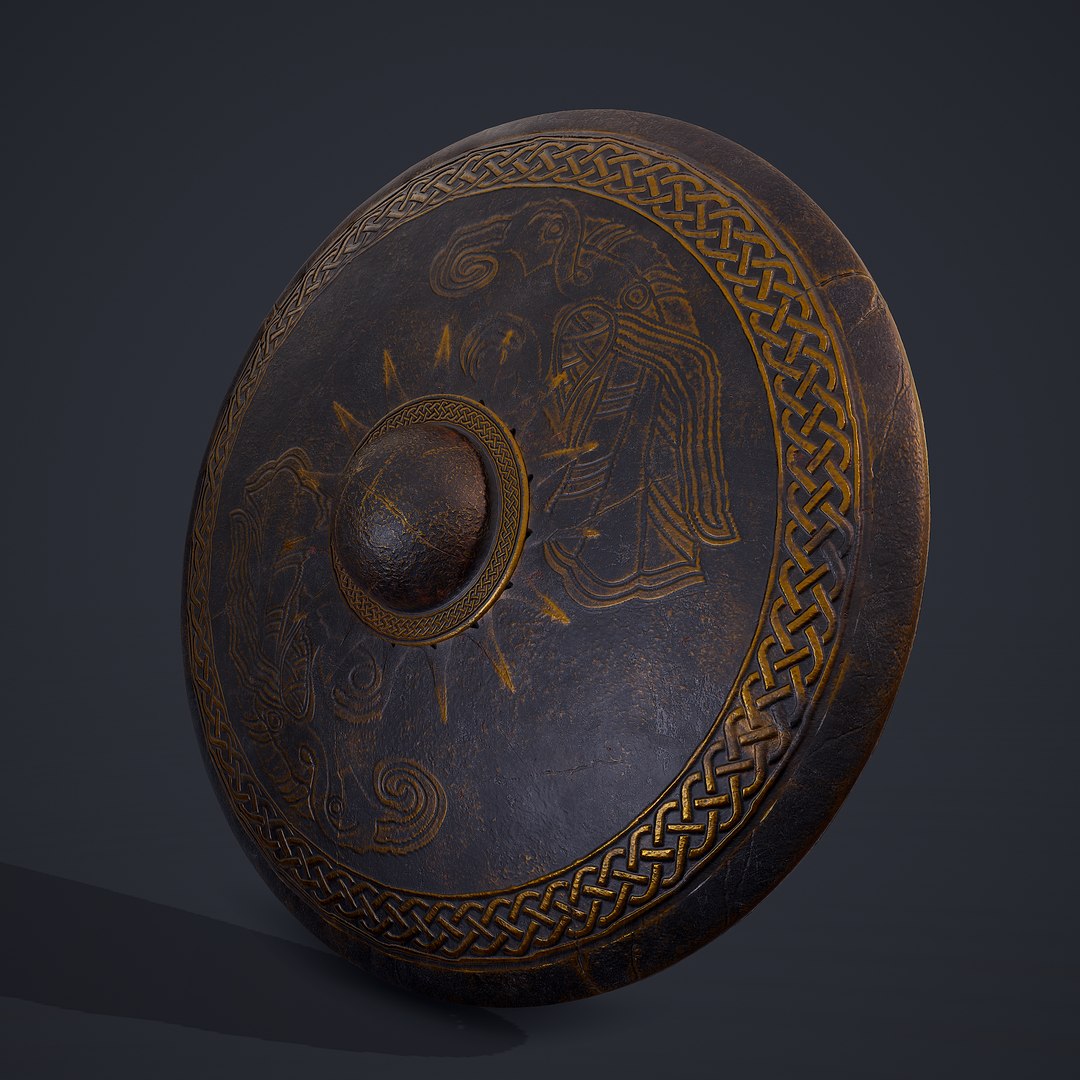 3D viking sun shield - TurboSquid 1623257