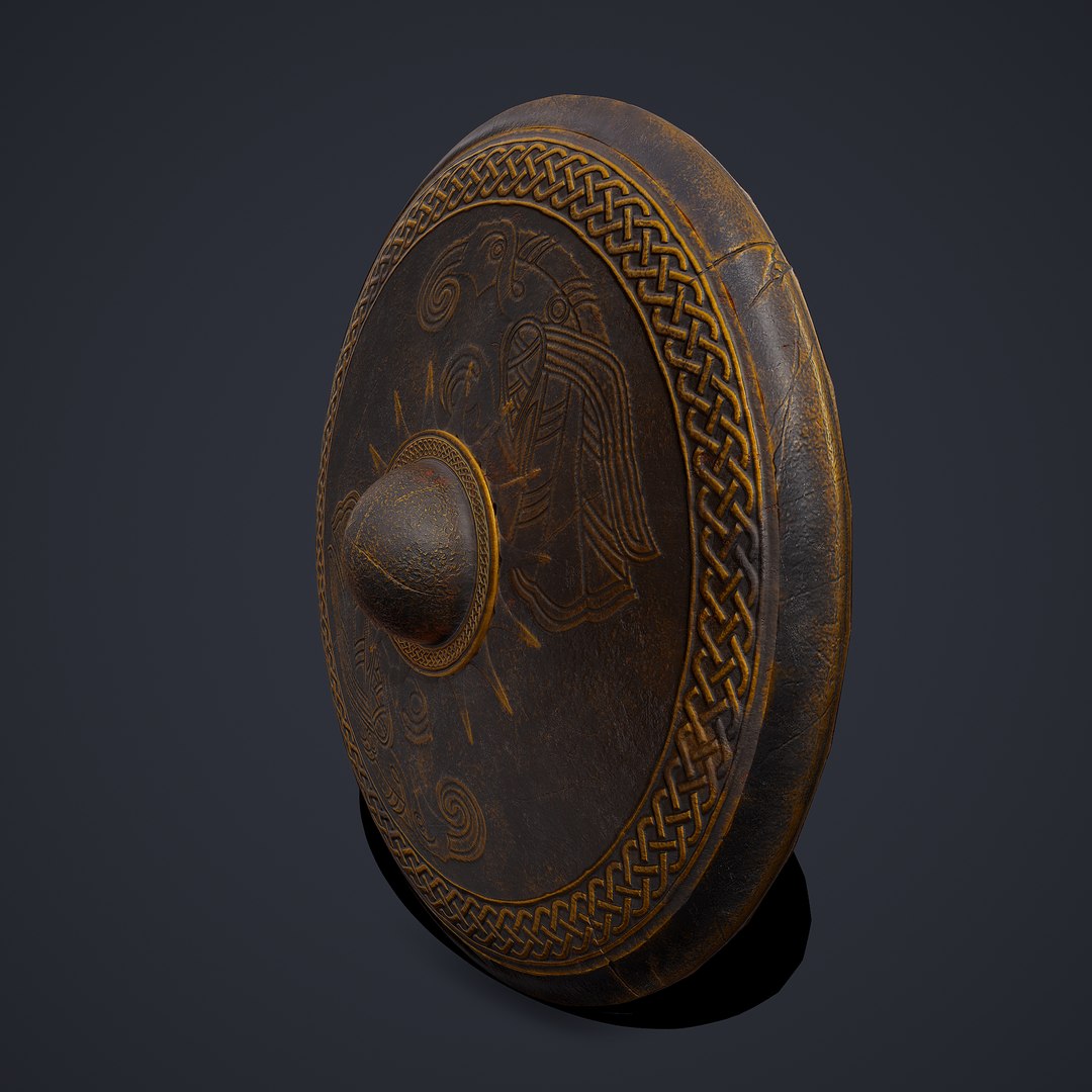 3D viking sun shield - TurboSquid 1623257