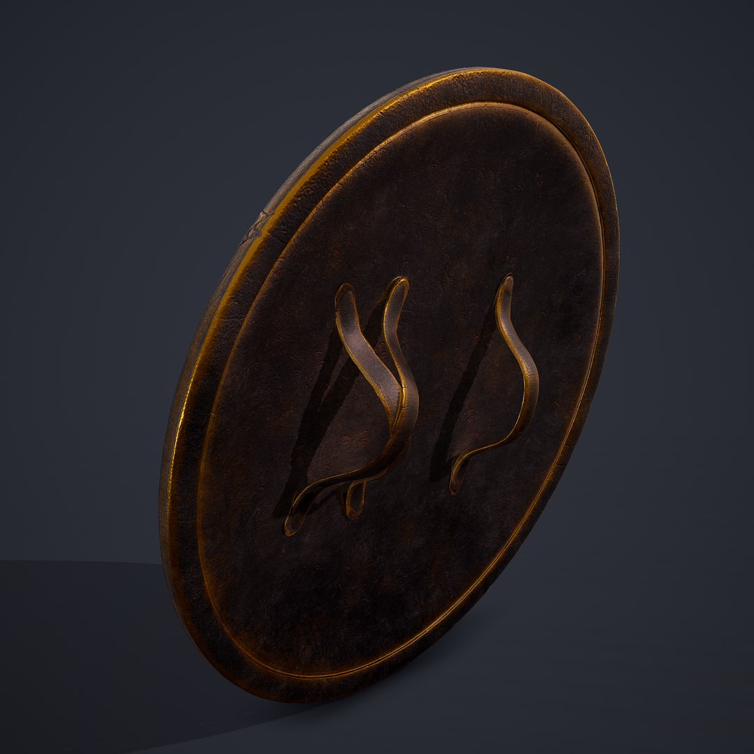 3D viking sun shield - TurboSquid 1623257