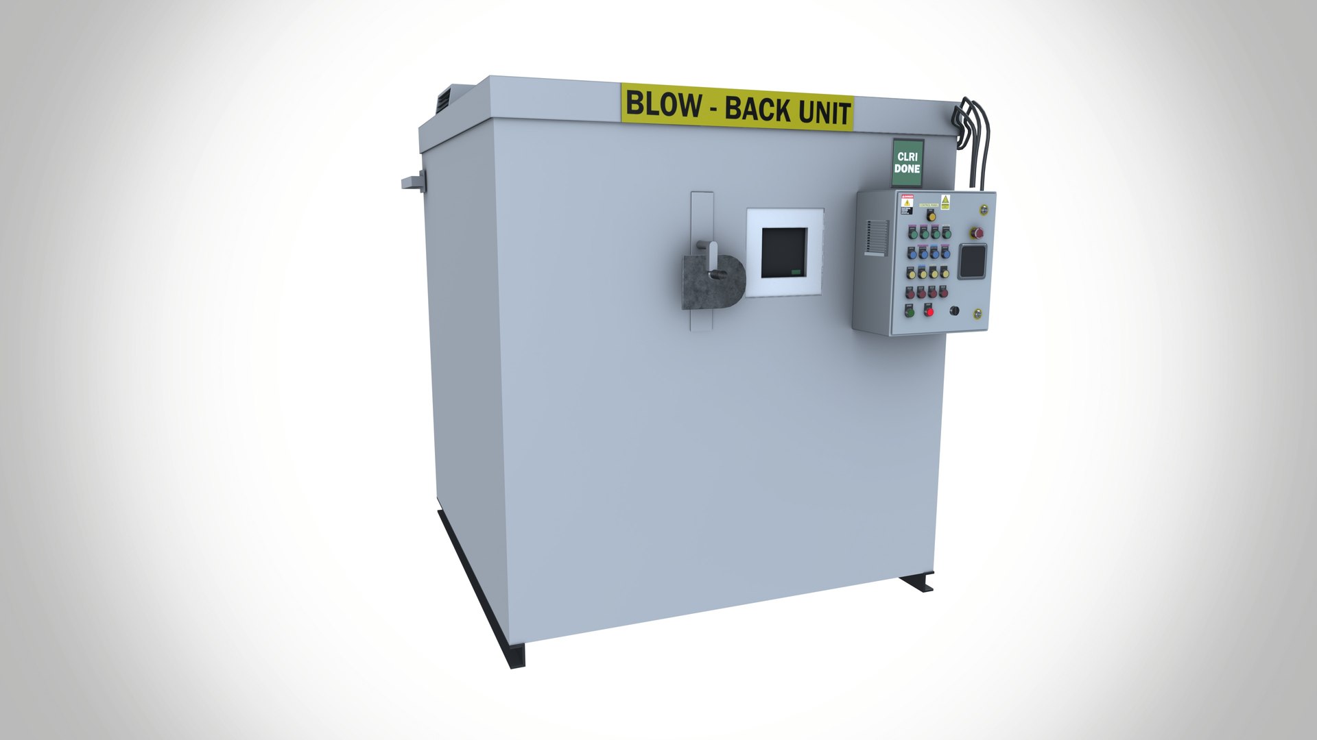 Blow Back Unit 3D - TurboSquid 2259871