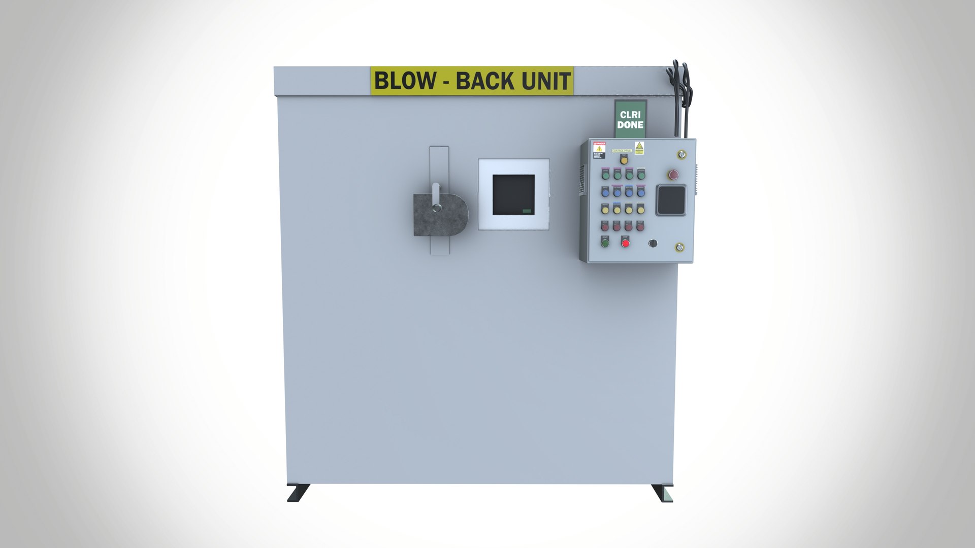 Blow Back Unit 3D - TurboSquid 2259871