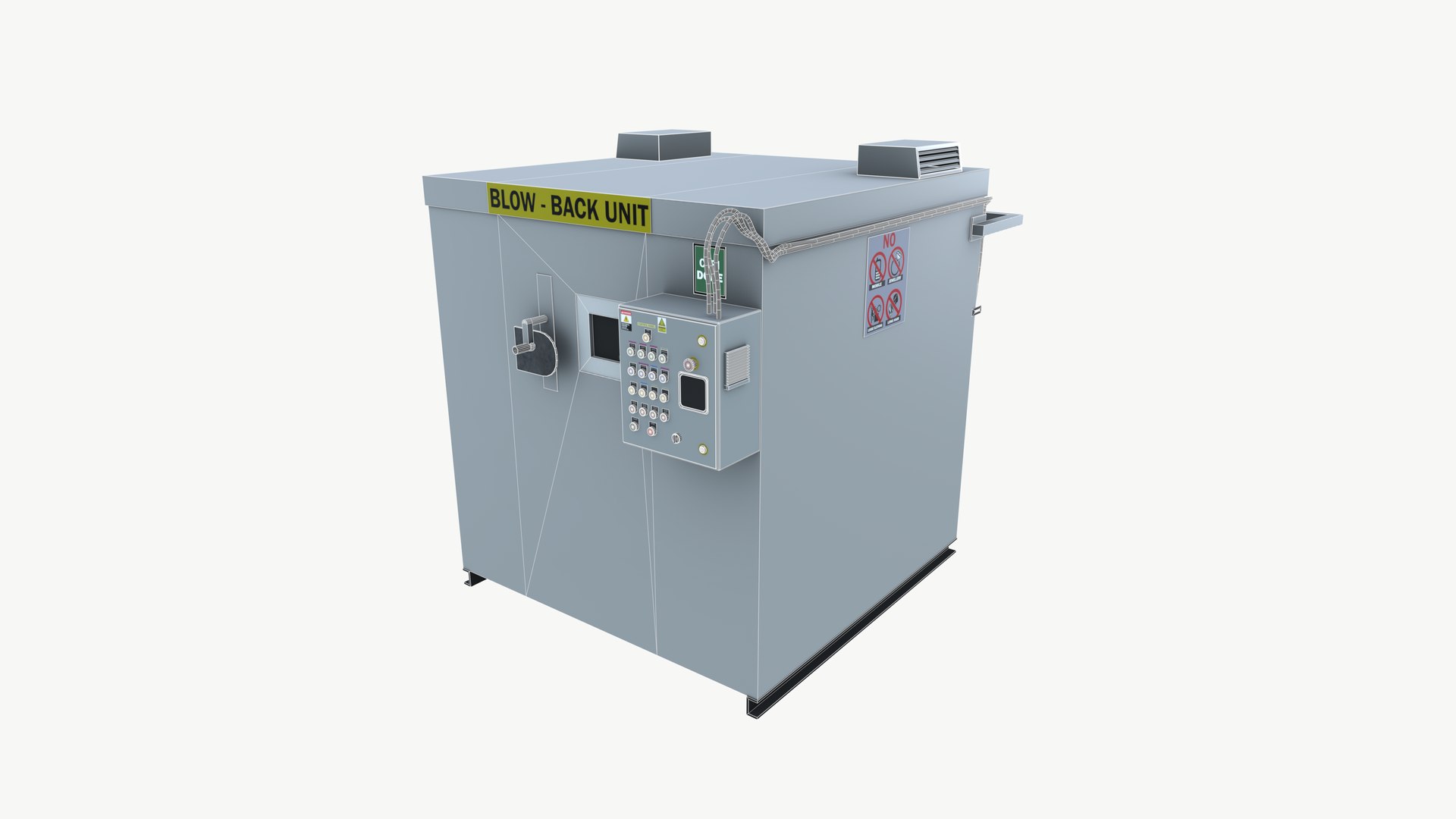 Blow Back Unit 3D - TurboSquid 2259871