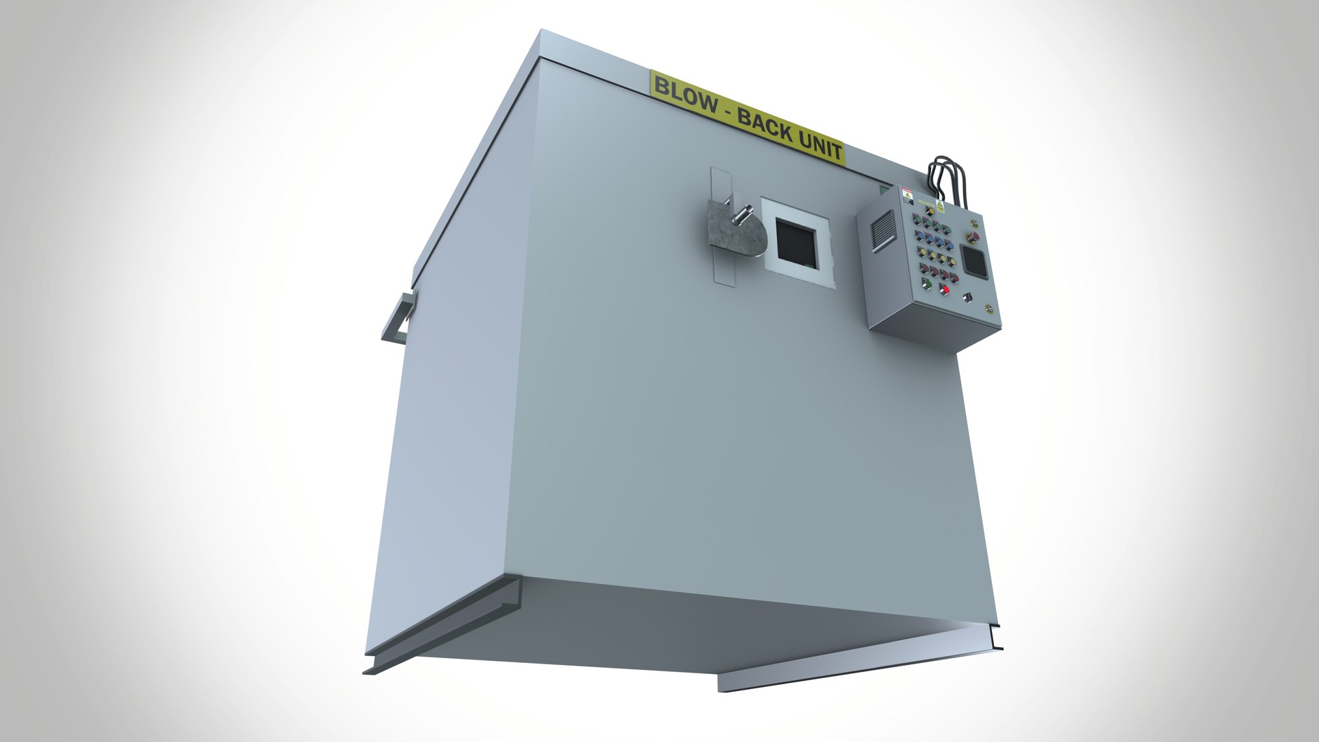 Blow Back Unit 3D - TurboSquid 2259871