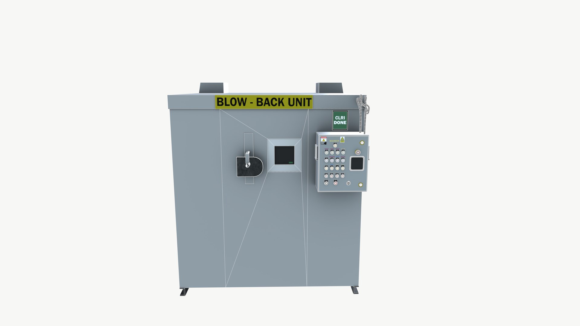 Blow Back Unit 3D - TurboSquid 2259871