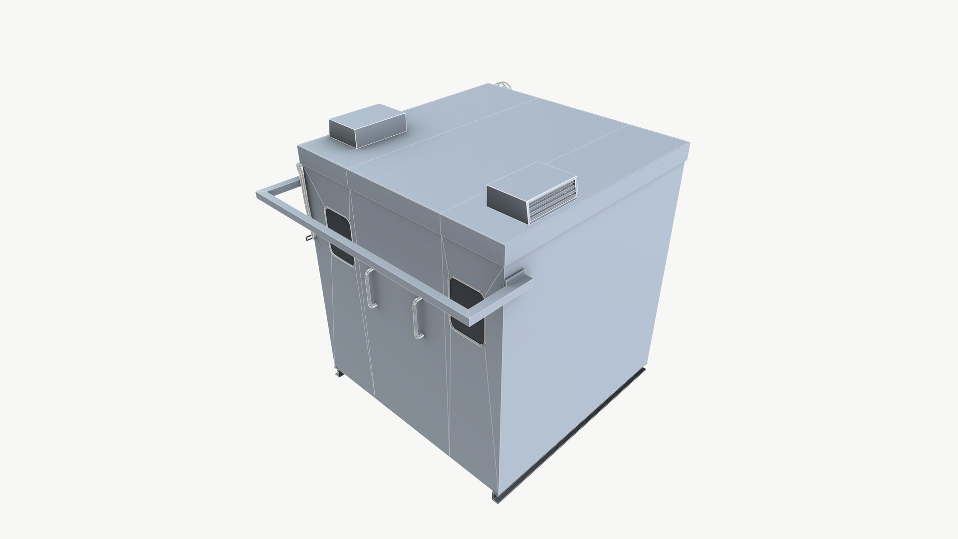 Blow Back Unit 3D - TurboSquid 2259871