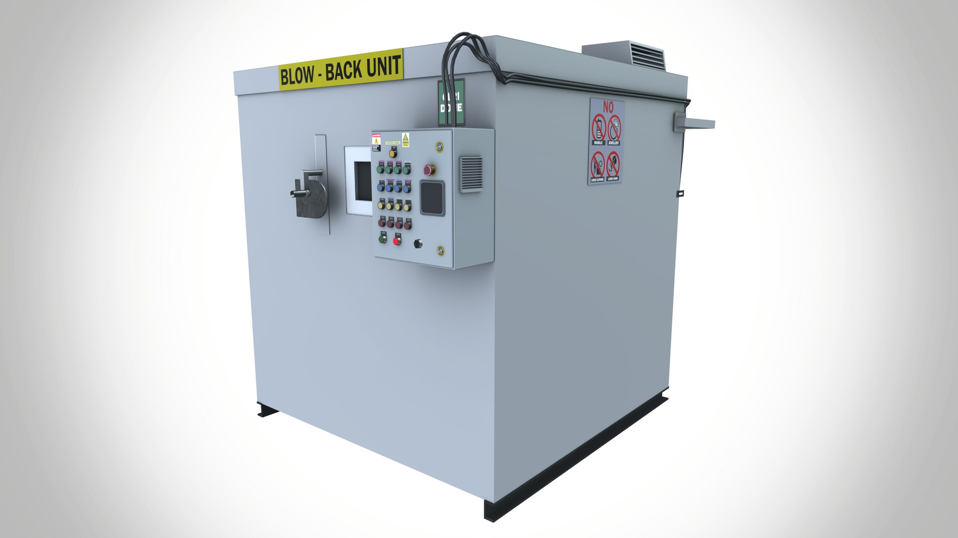 Blow Back Unit 3D - TurboSquid 2259871