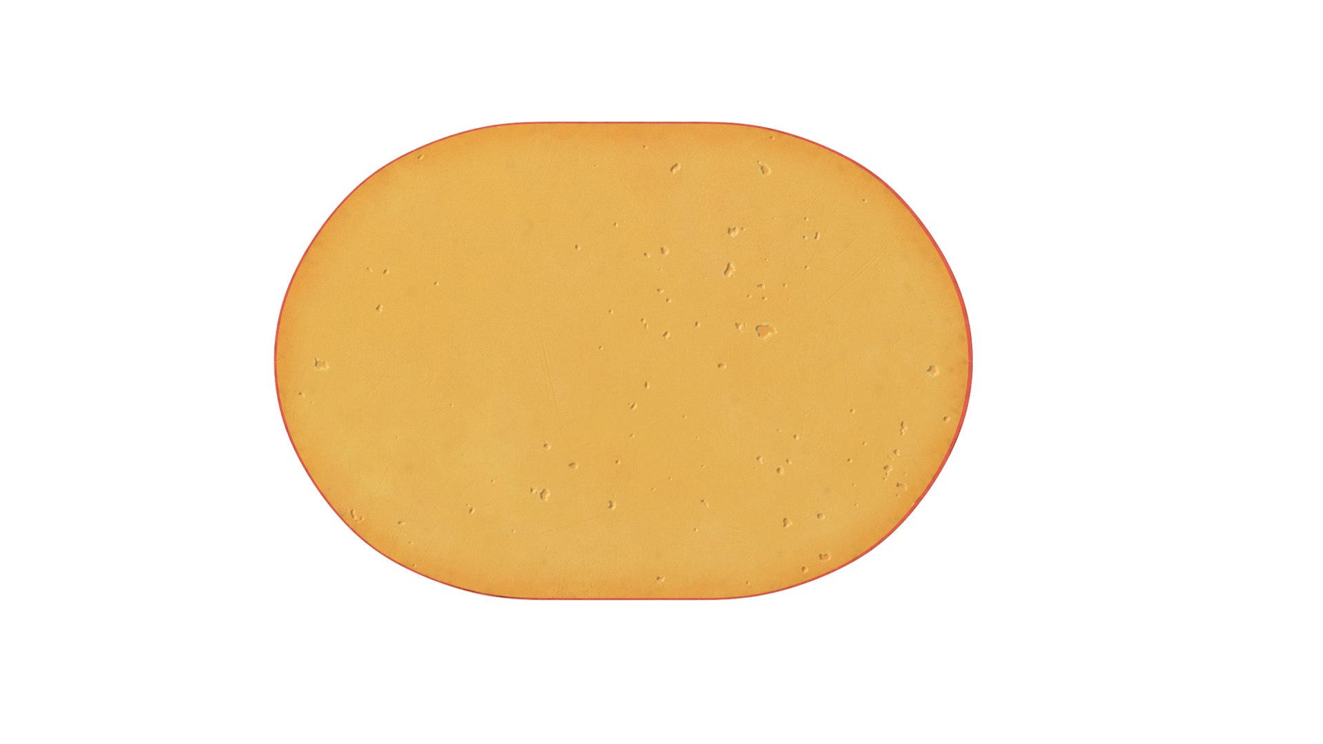 Cartoon Cheese 3D Model - TurboSquid 2251096