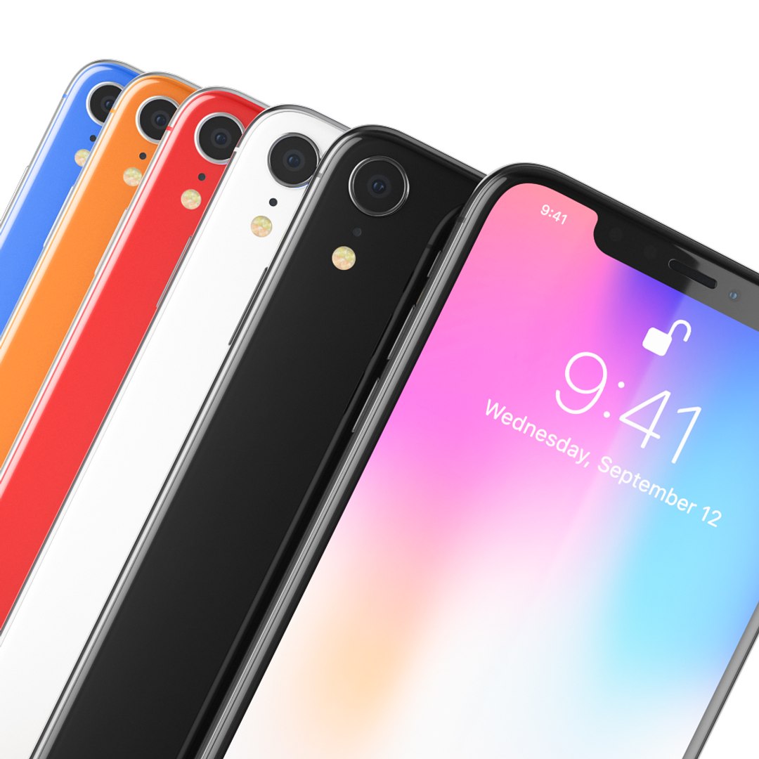 Apple Iphone 9 Colors Model - TurboSquid 1322197