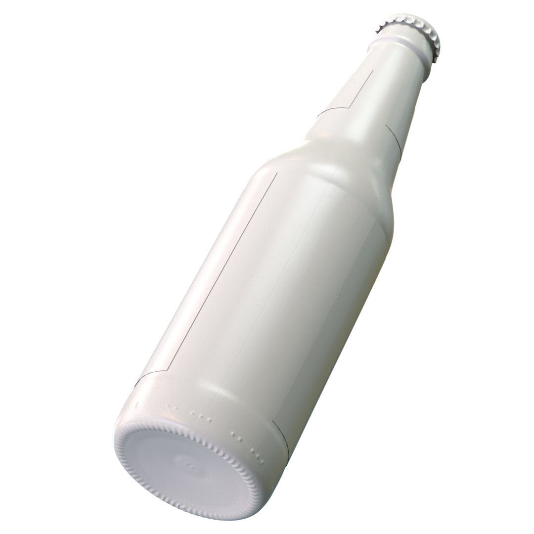 3D model dark beer octane bottles - TurboSquid 1415929