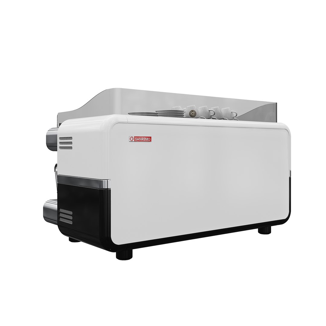 3D Sanremo Torino Coffee Machine Model - TurboSquid 1587415