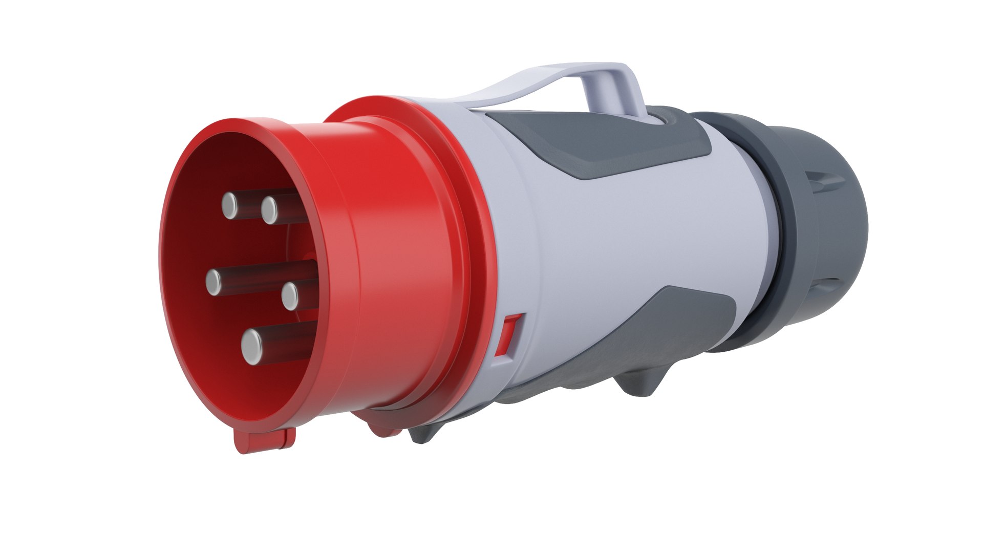 Three Phase Connector 3D Model - TurboSquid 2158799