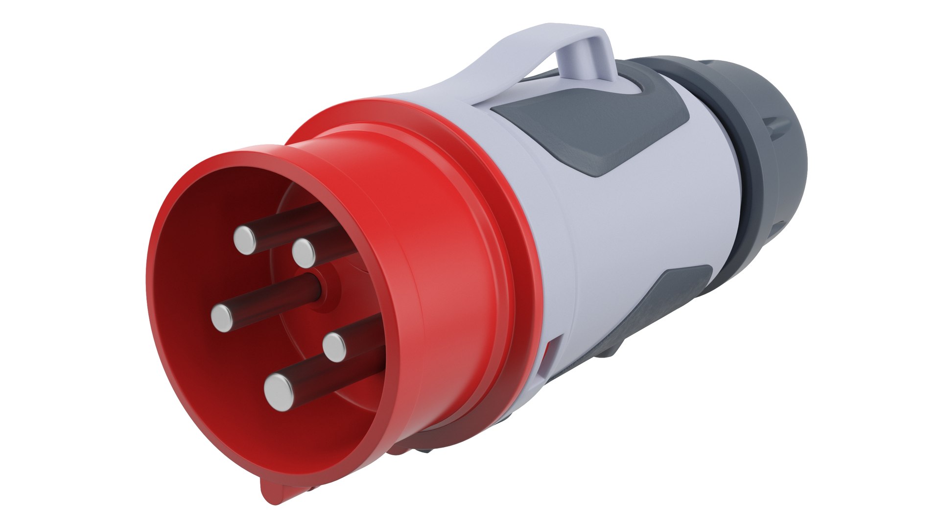 Three Phase Connector 3D Model - TurboSquid 2158799