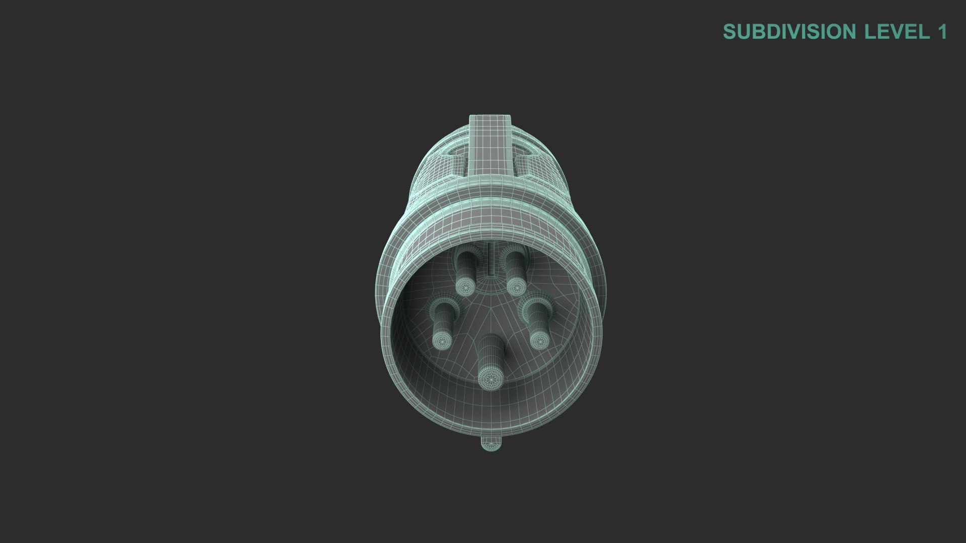 Three Phase Connector 3D Model - TurboSquid 2158799