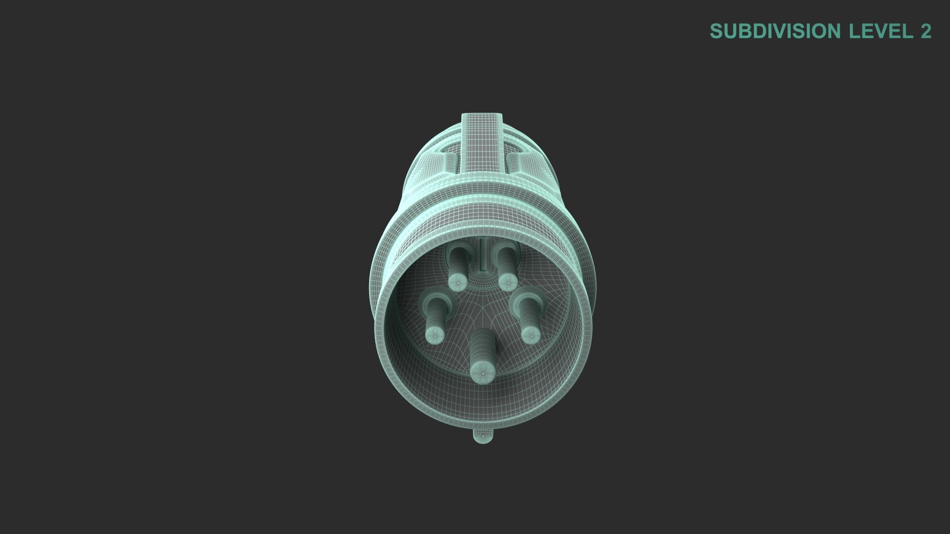 Three Phase Connector 3D Model - TurboSquid 2158799