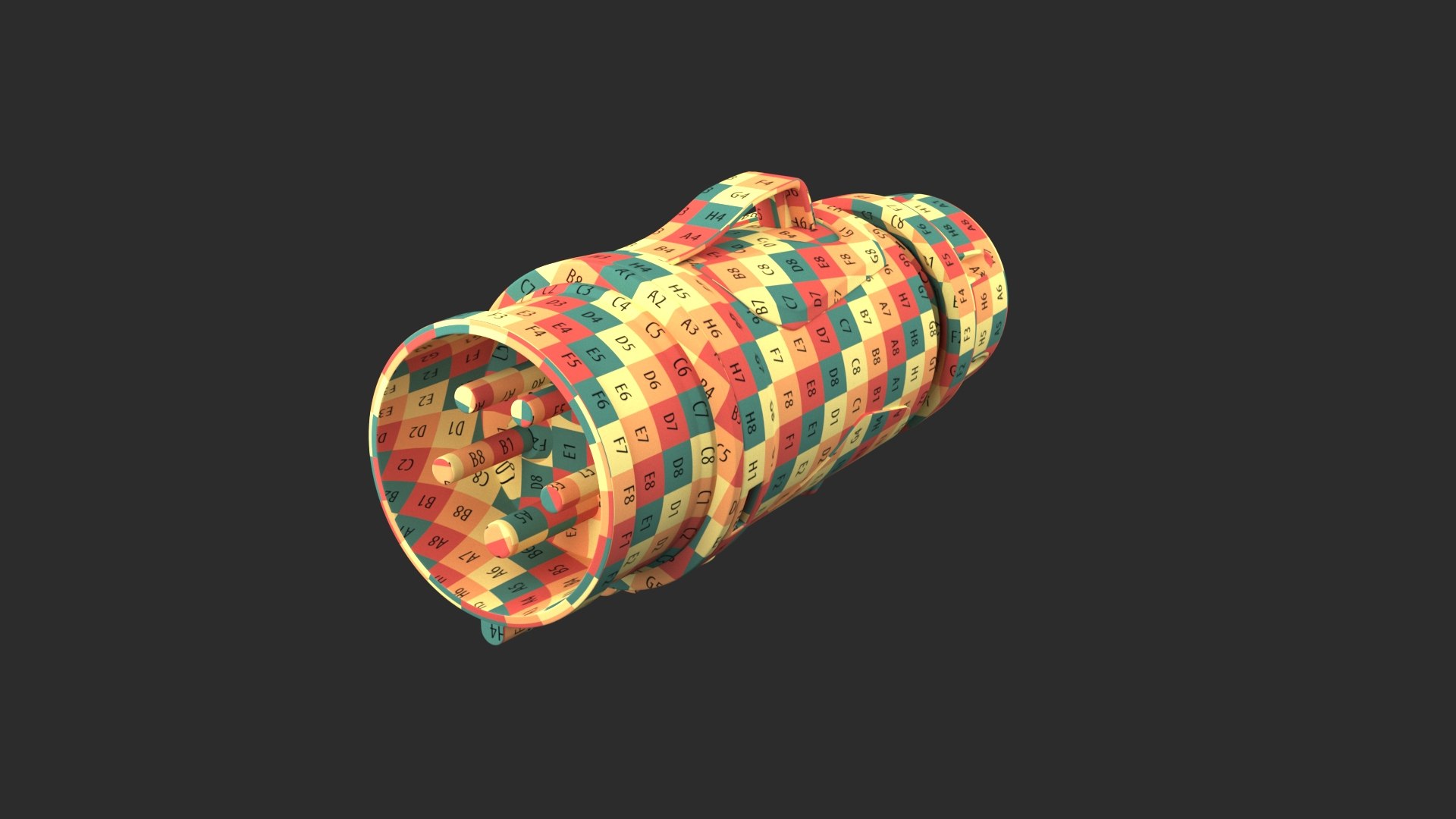 Three Phase Connector 3D Model - TurboSquid 2158799