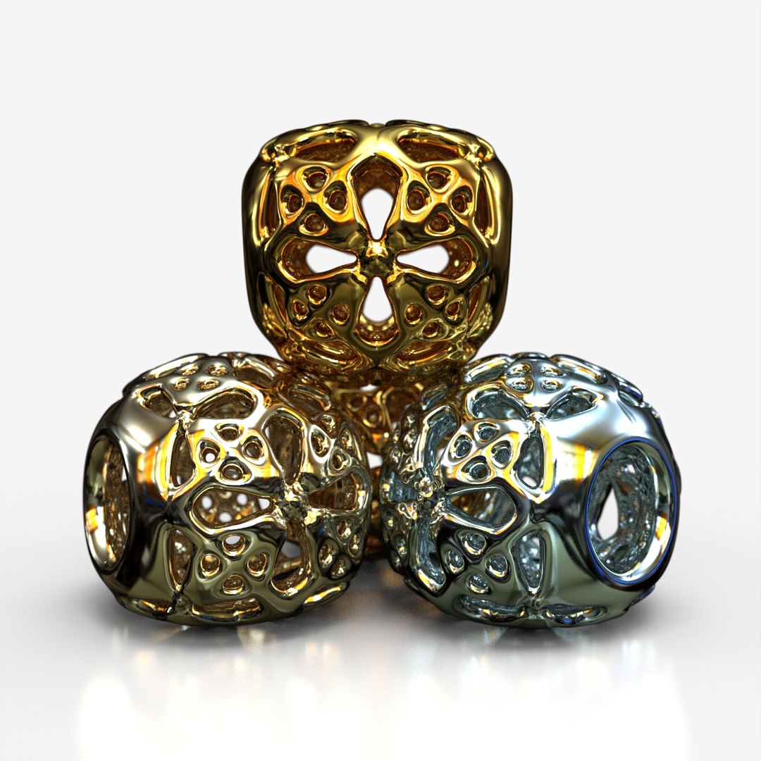 Jewelry Charm V2 Pa 3D Model - TurboSquid 1255456
