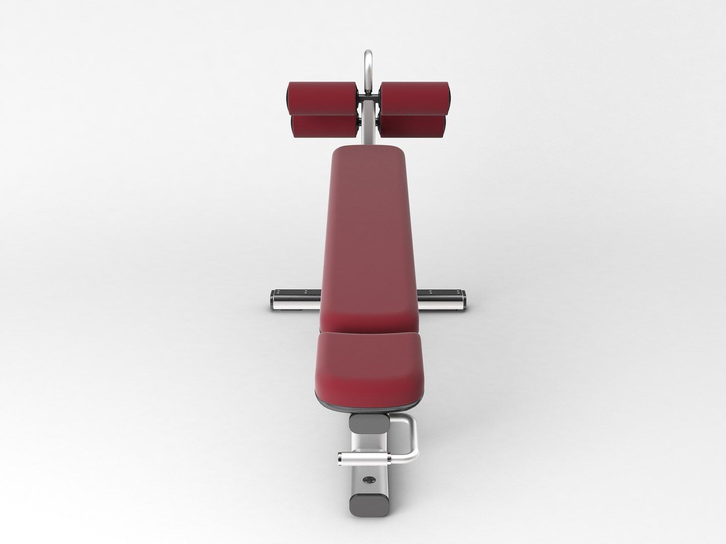 3d Decline Bench Model