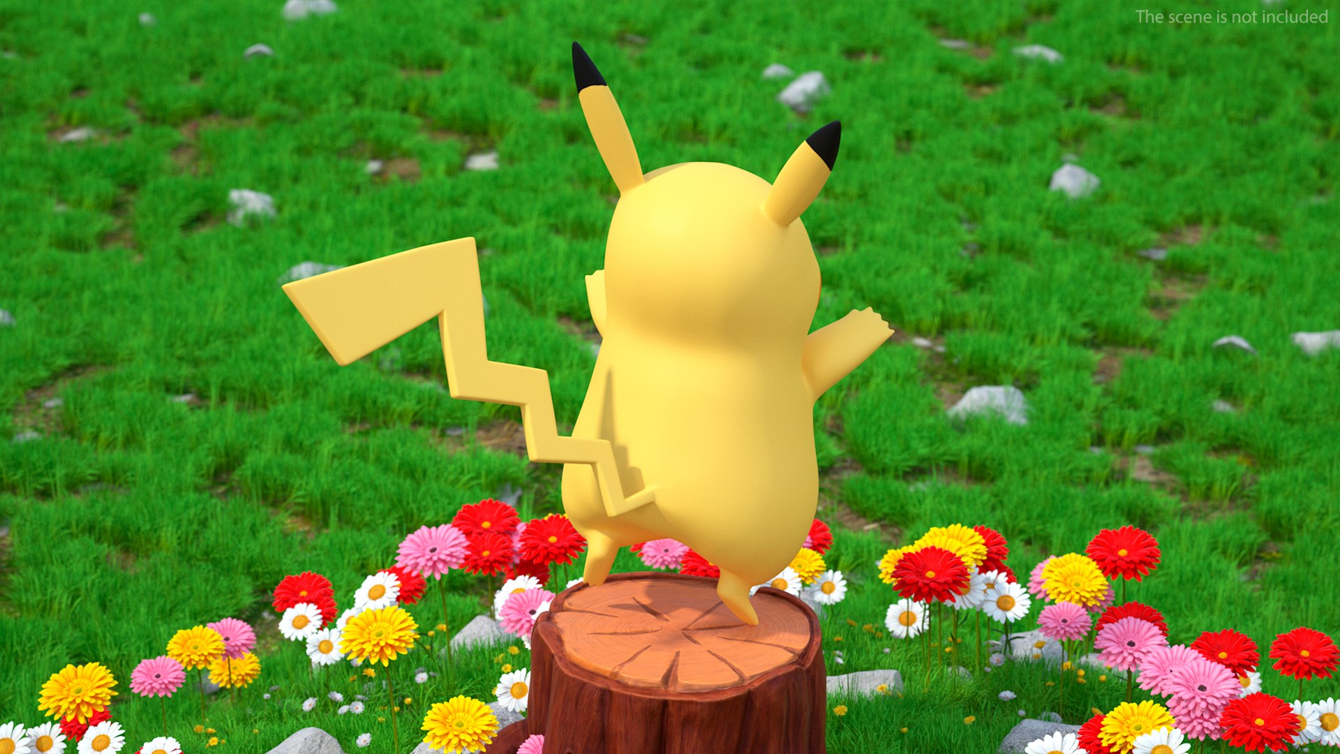 Pikachu Happy Pose 3D Model - TurboSquid 2077025