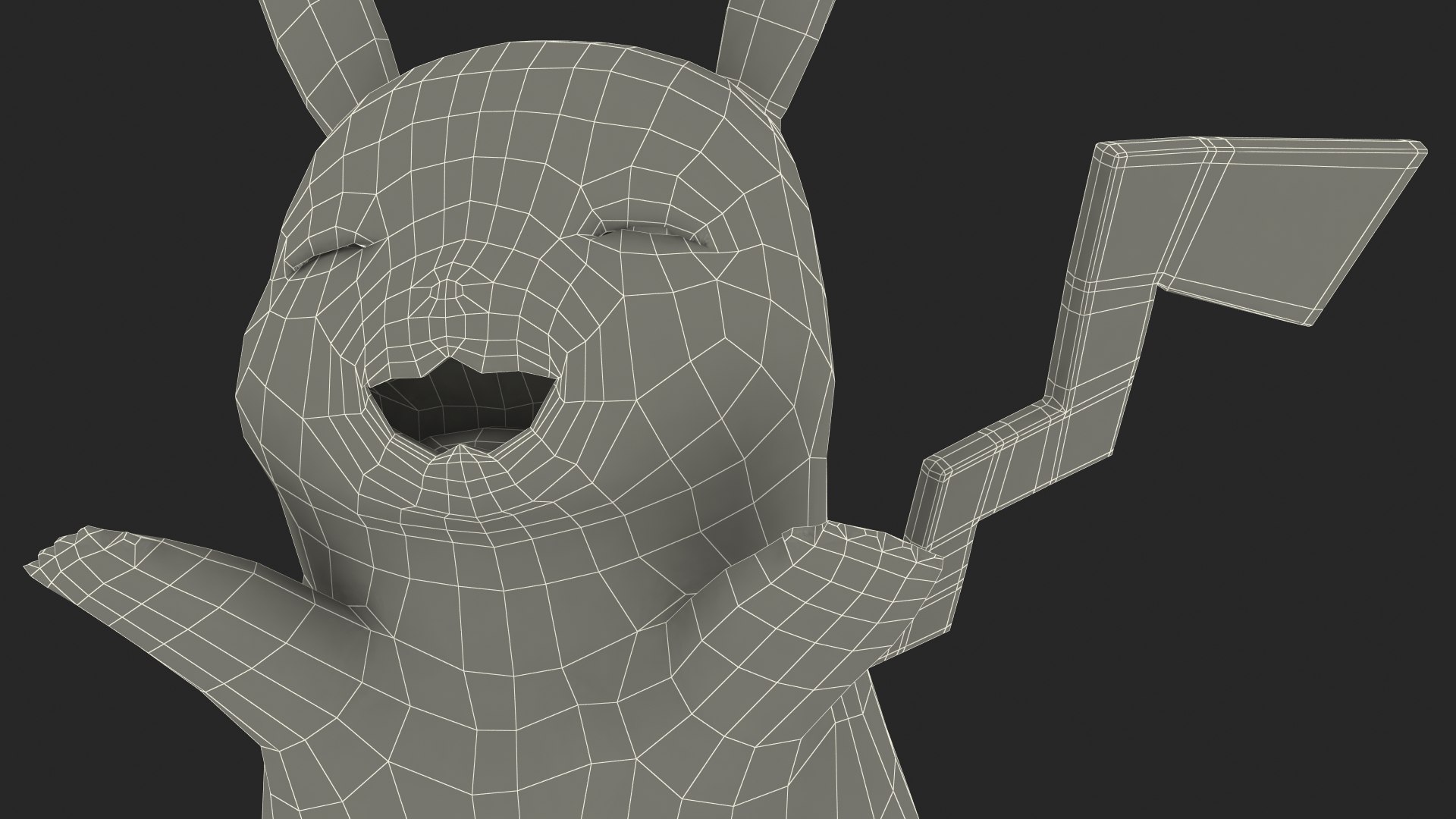 Pikachu Happy Pose 3D model - TurboSquid 2077025