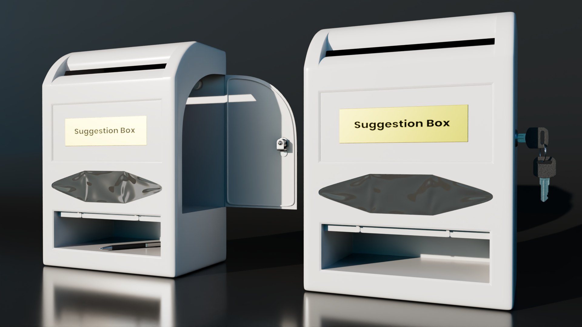 3D SuggestionBox - TurboSquid 2292407