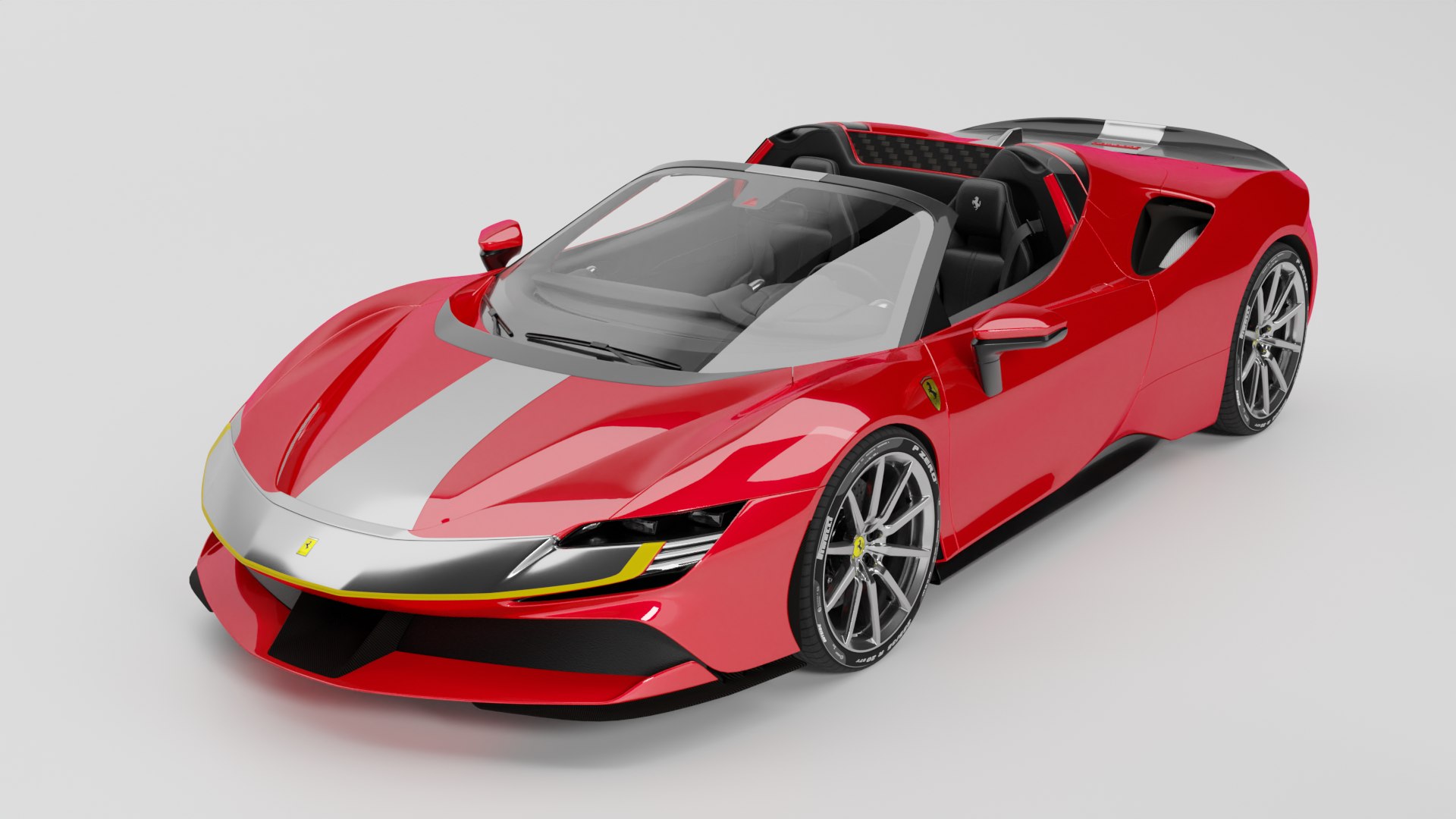 3D Ferrari SF90 Spider Model - TurboSquid 2319050
