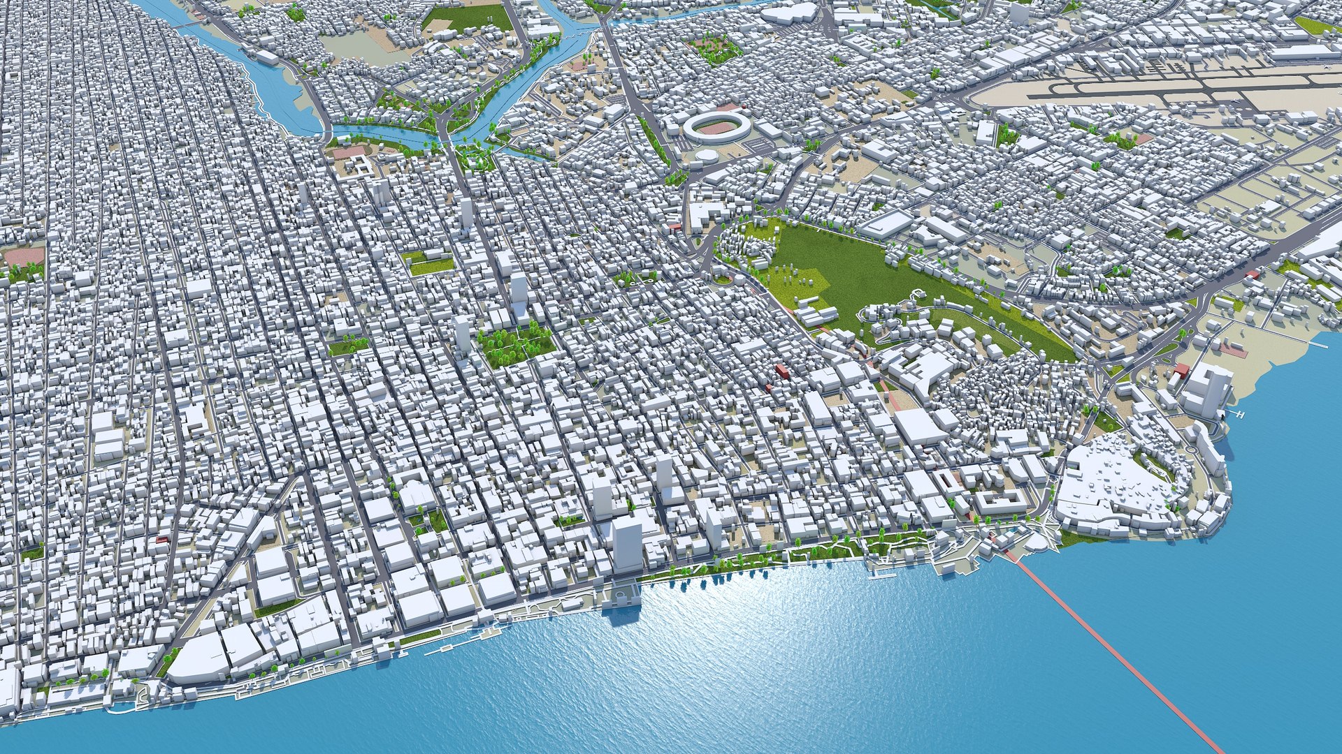 3D Model Guayaquil Ecuador - TurboSquid 2090155