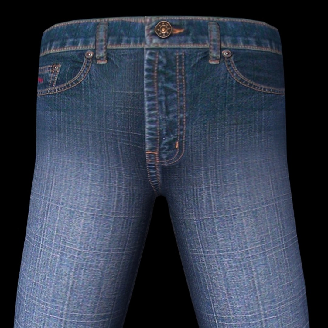 3d Jeans Pants Characters