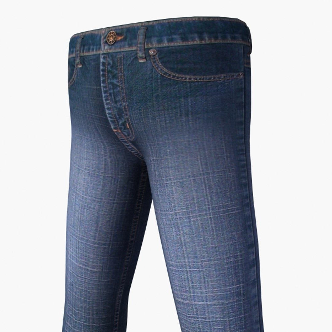 3d Jeans Pants Characters
