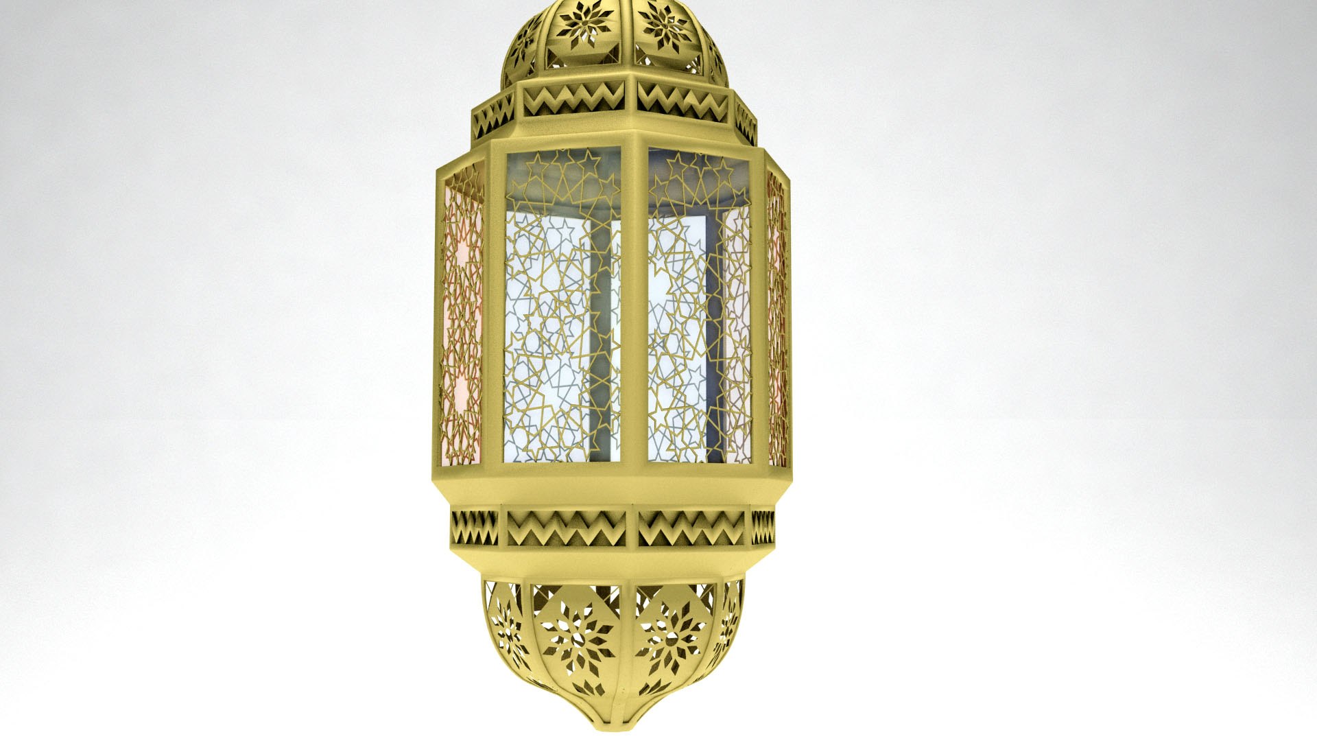 3D Antique Islamic Lighting Lamp Model - TurboSquid 1319691