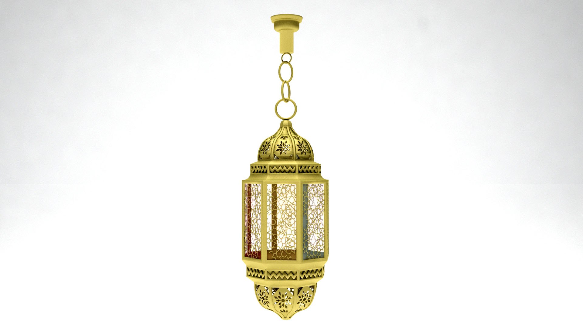 3D Antique Islamic Lighting Lamp Model - TurboSquid 1319691