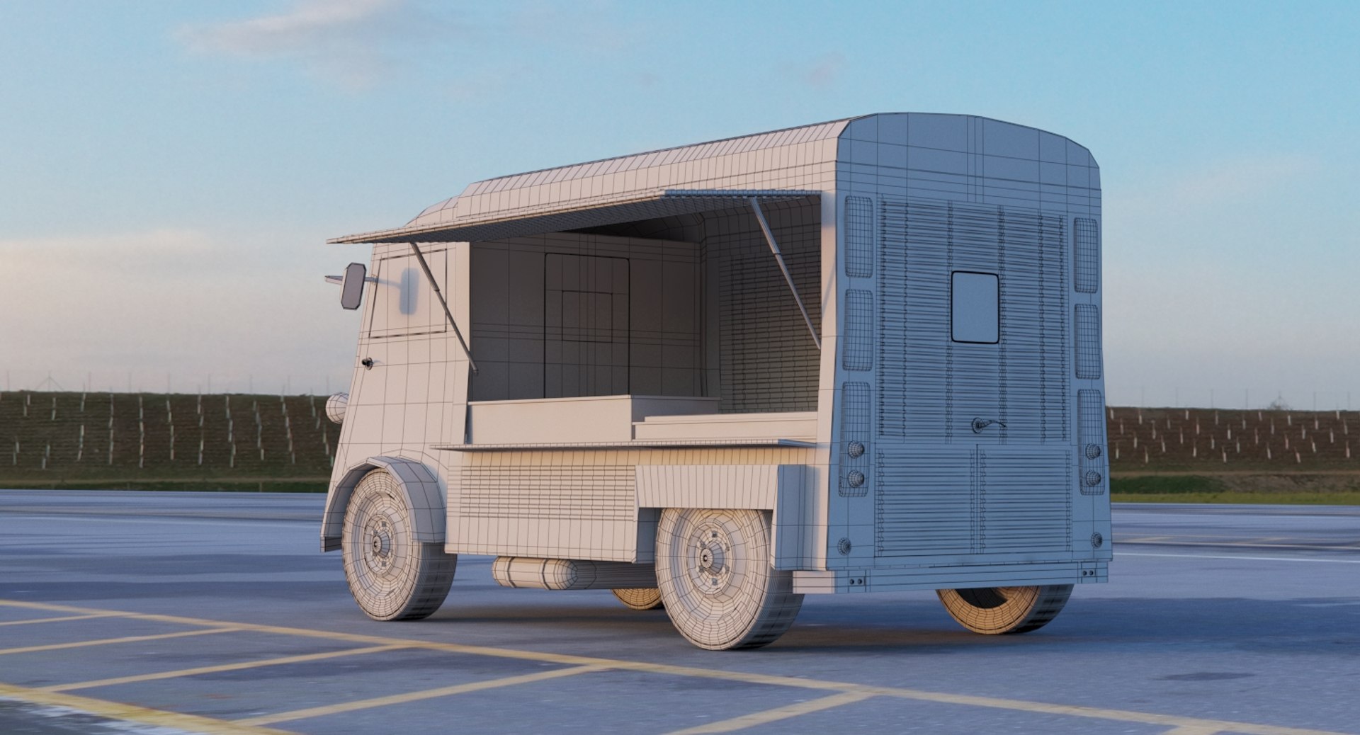 Citroen Van 3D Model - TurboSquid 1227019