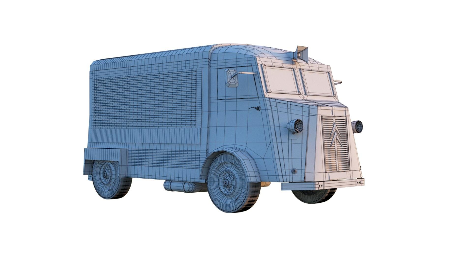 Citroen Van 3D Model - TurboSquid 1227019