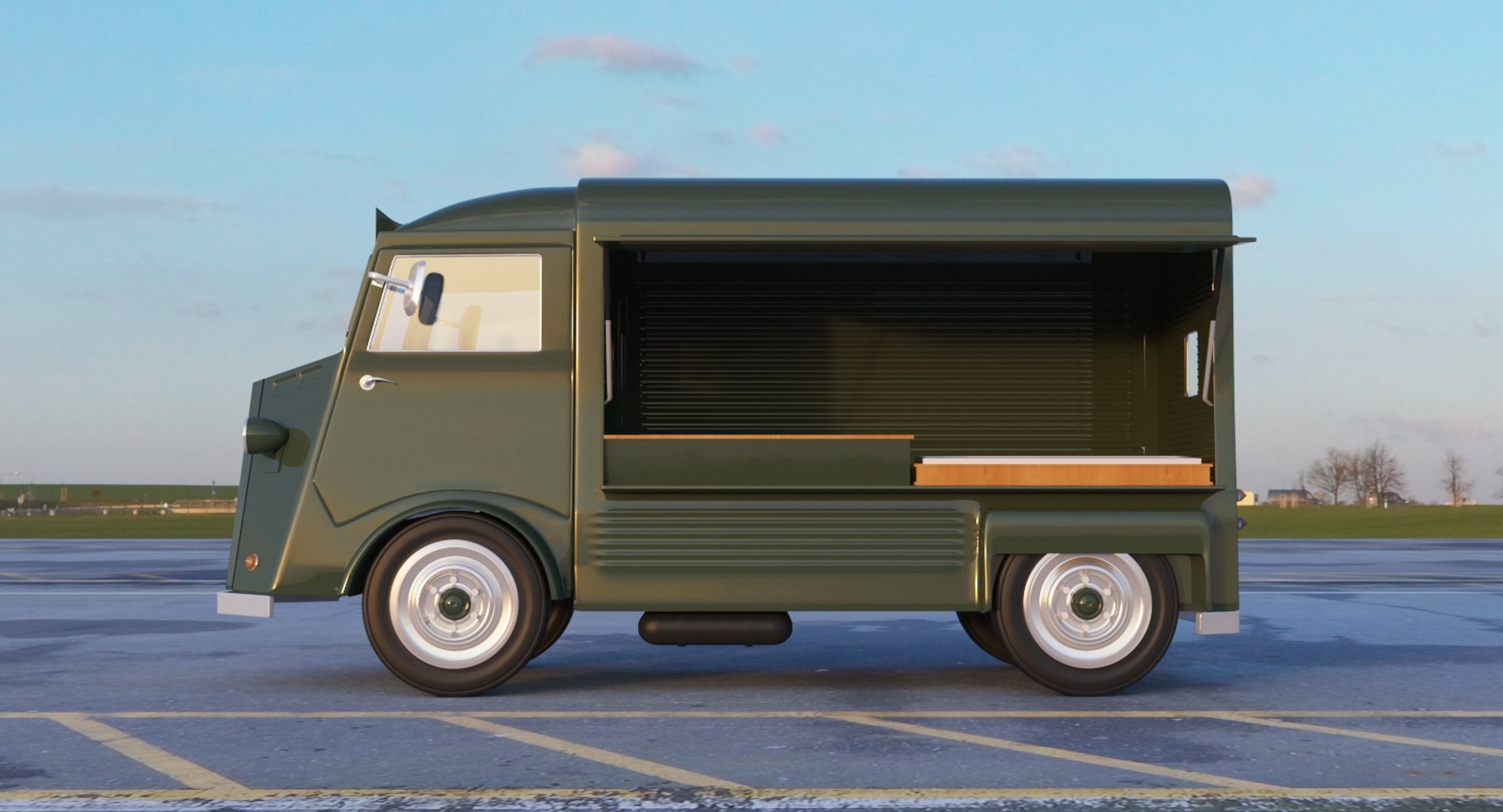 Citroen Van 3D Model - TurboSquid 1227019