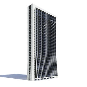 Tall building 3D model - TurboSquid 1517342