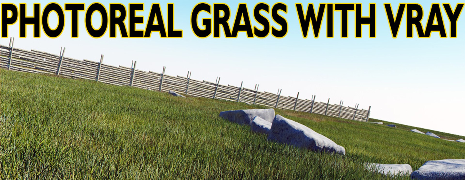 3d Grass Photoreal Garden