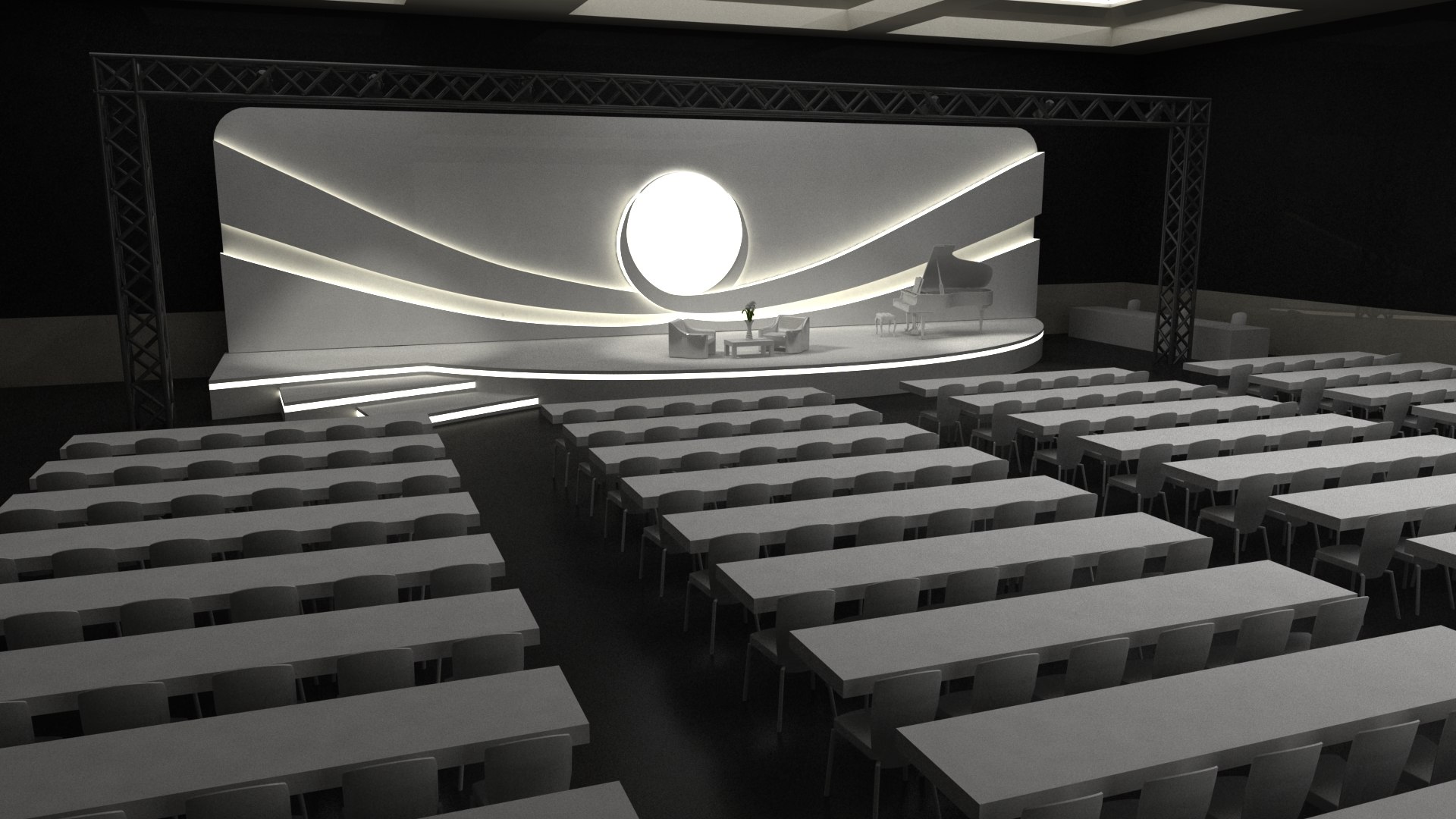 EVENT STAGE Display Design 3D Model - TurboSquid 1818929