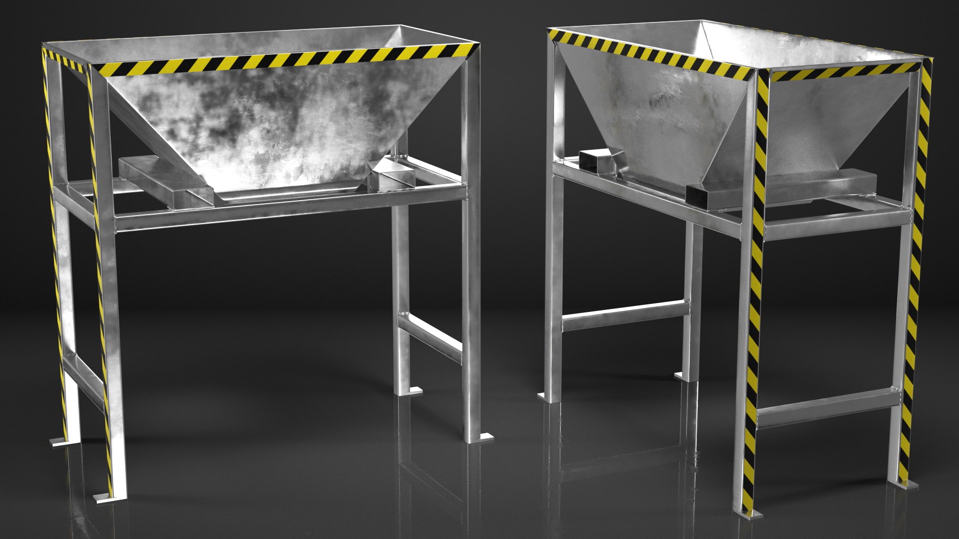 3D Silo Container Filling Funnel - TurboSquid 1759868