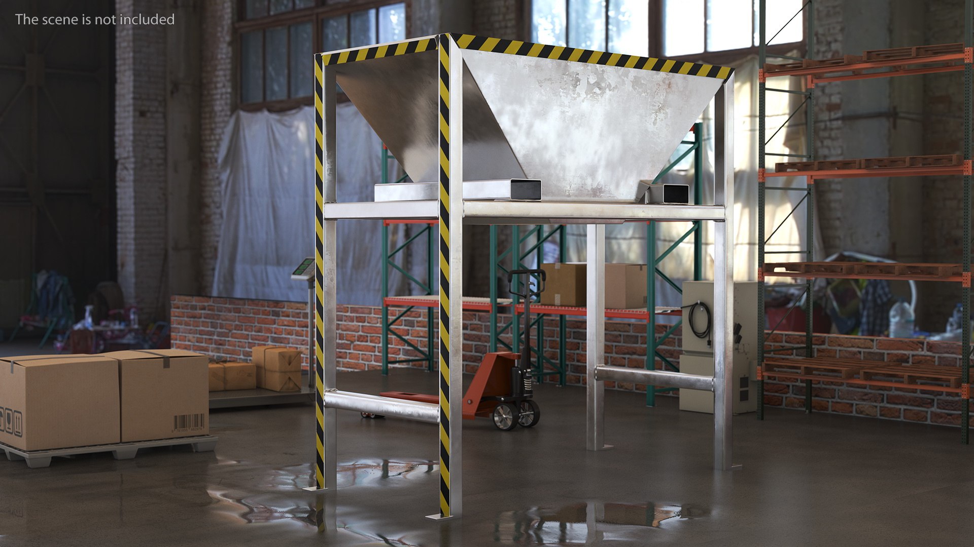 3D Silo Container Filling Funnel - TurboSquid 1759868