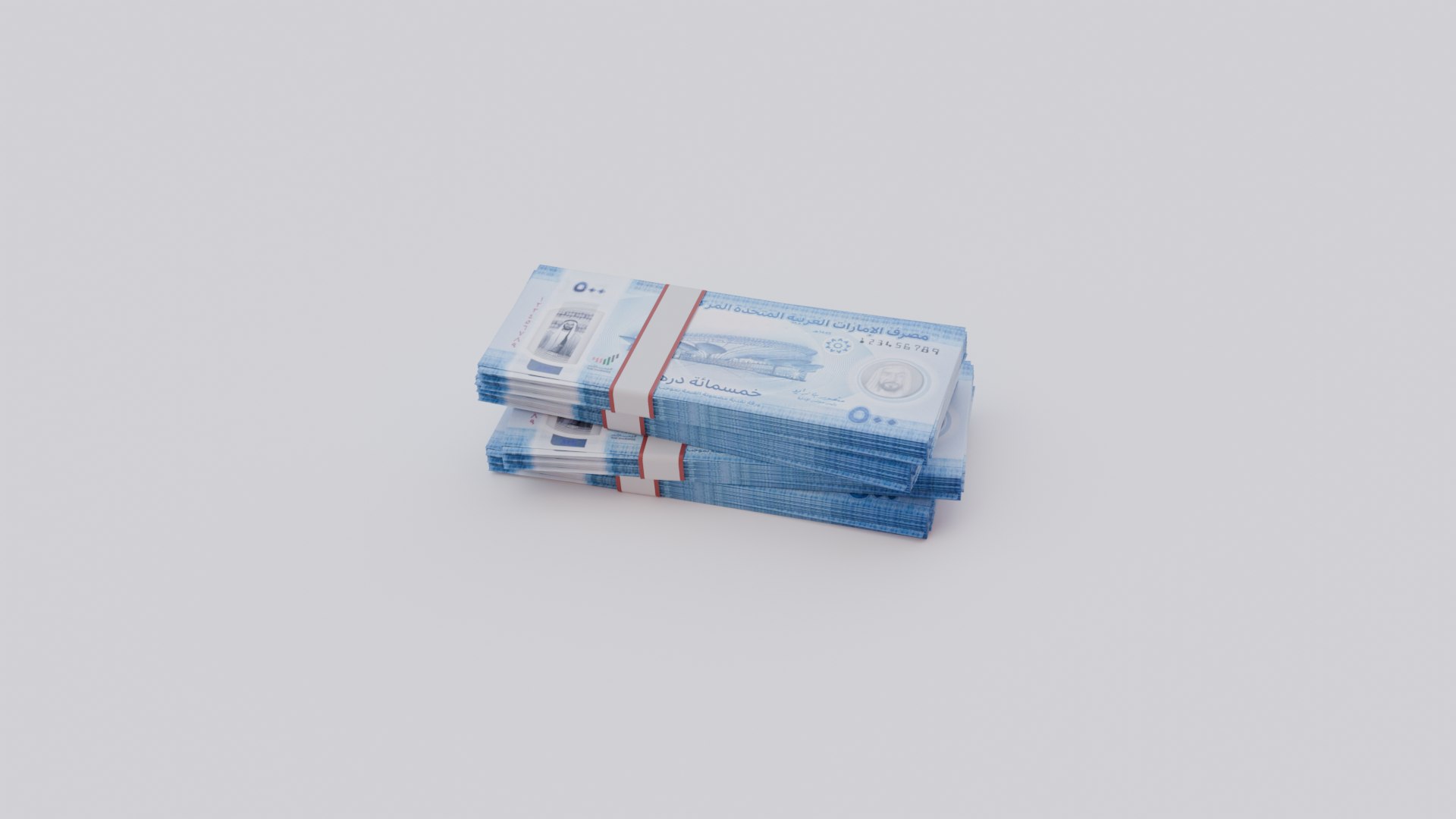 500 United Arab Emirates Dirham DH Currency 3D - TurboSquid 2378745
