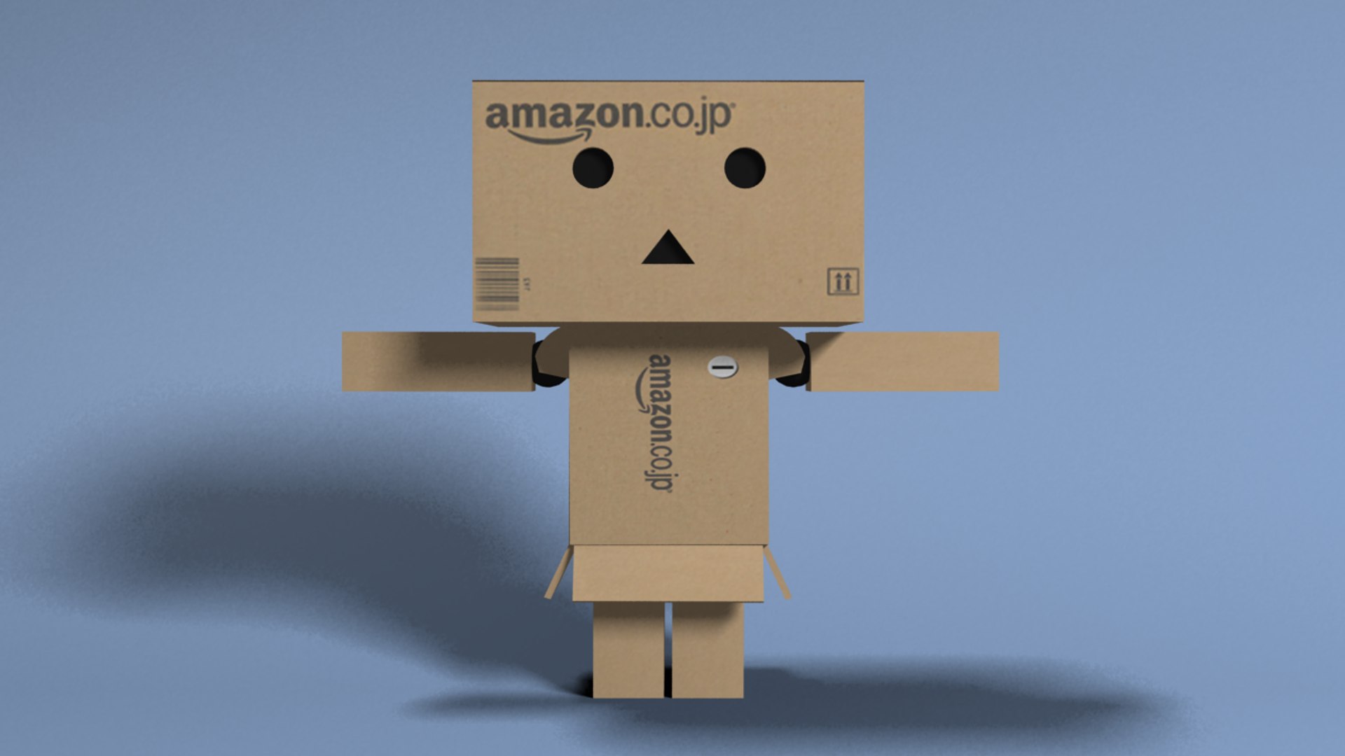3d Model Danbo Character Cardboard