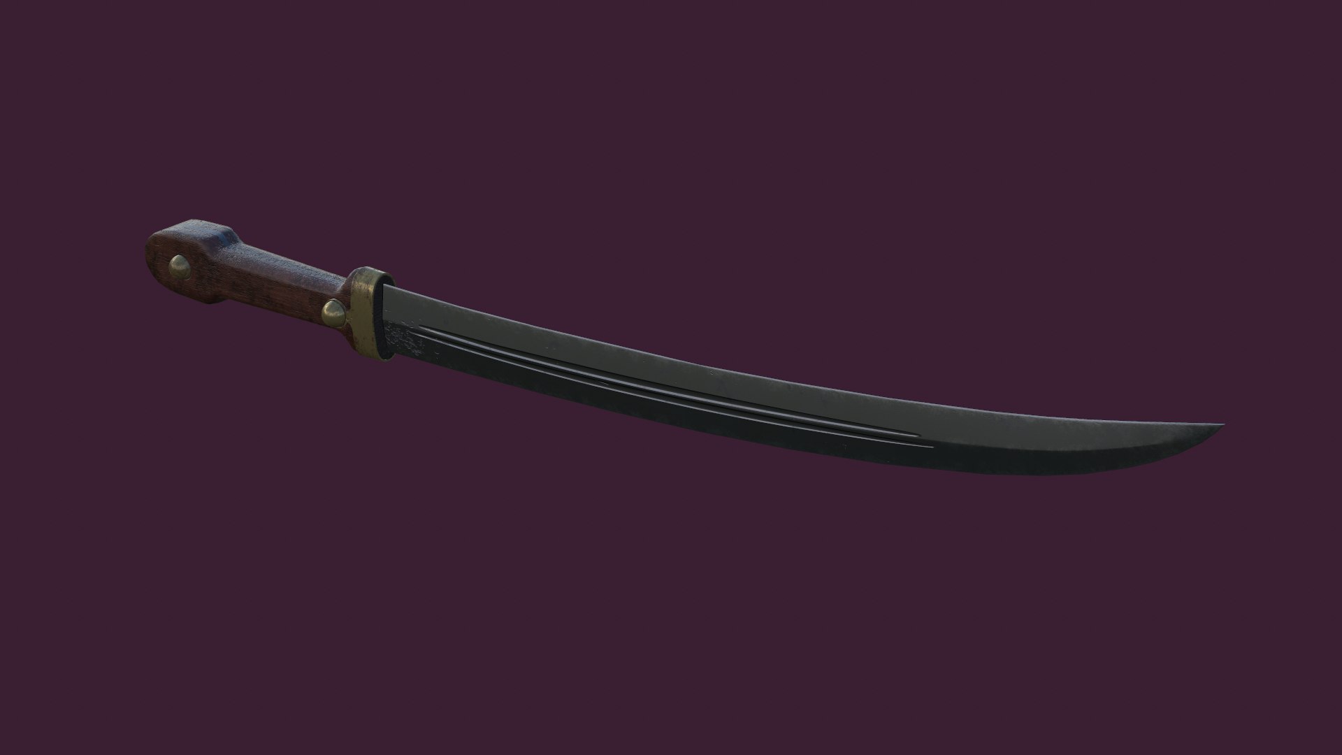 Russian WWI Bebut Kindjal Short Sword Model - TurboSquid 2049627