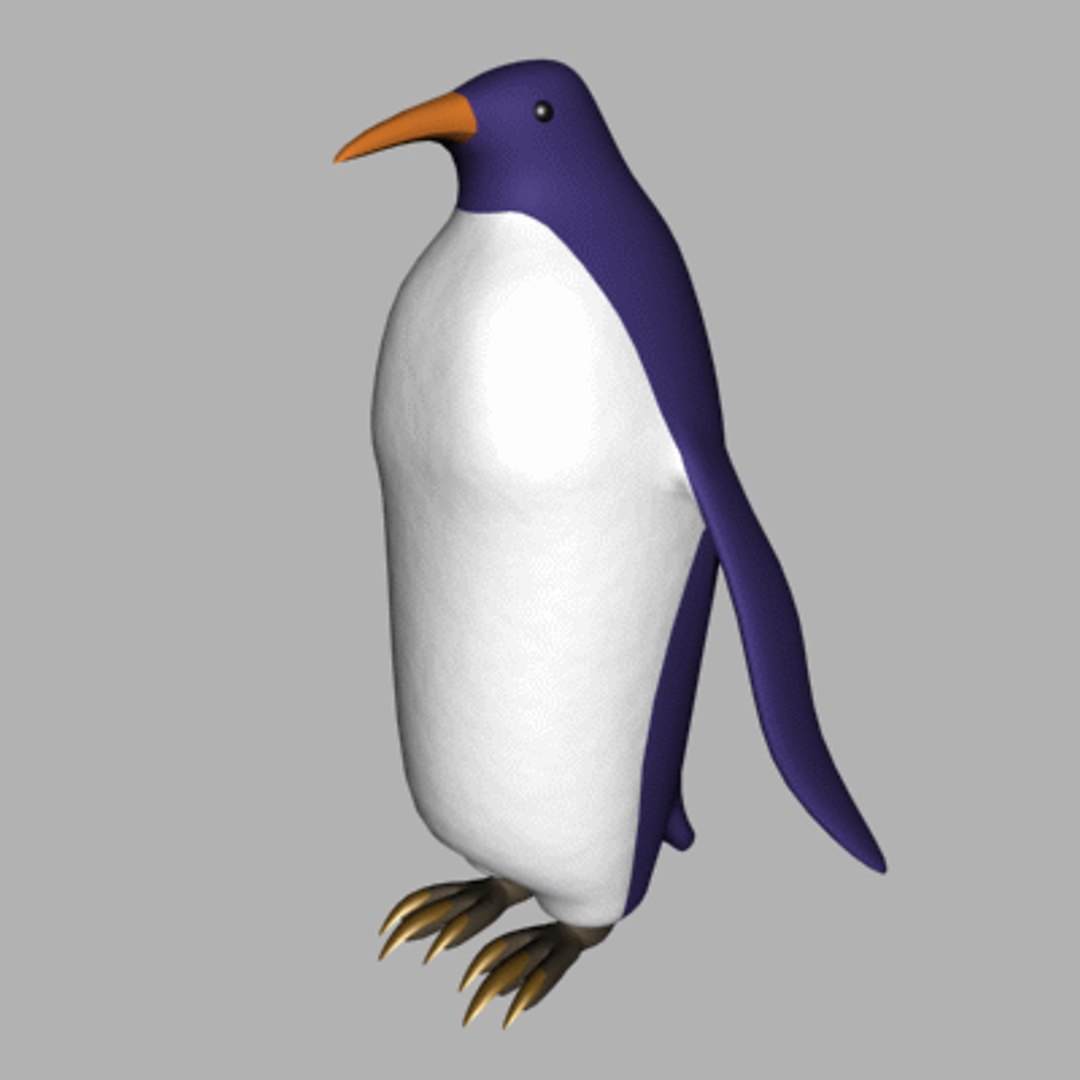 3d Model Penguin
