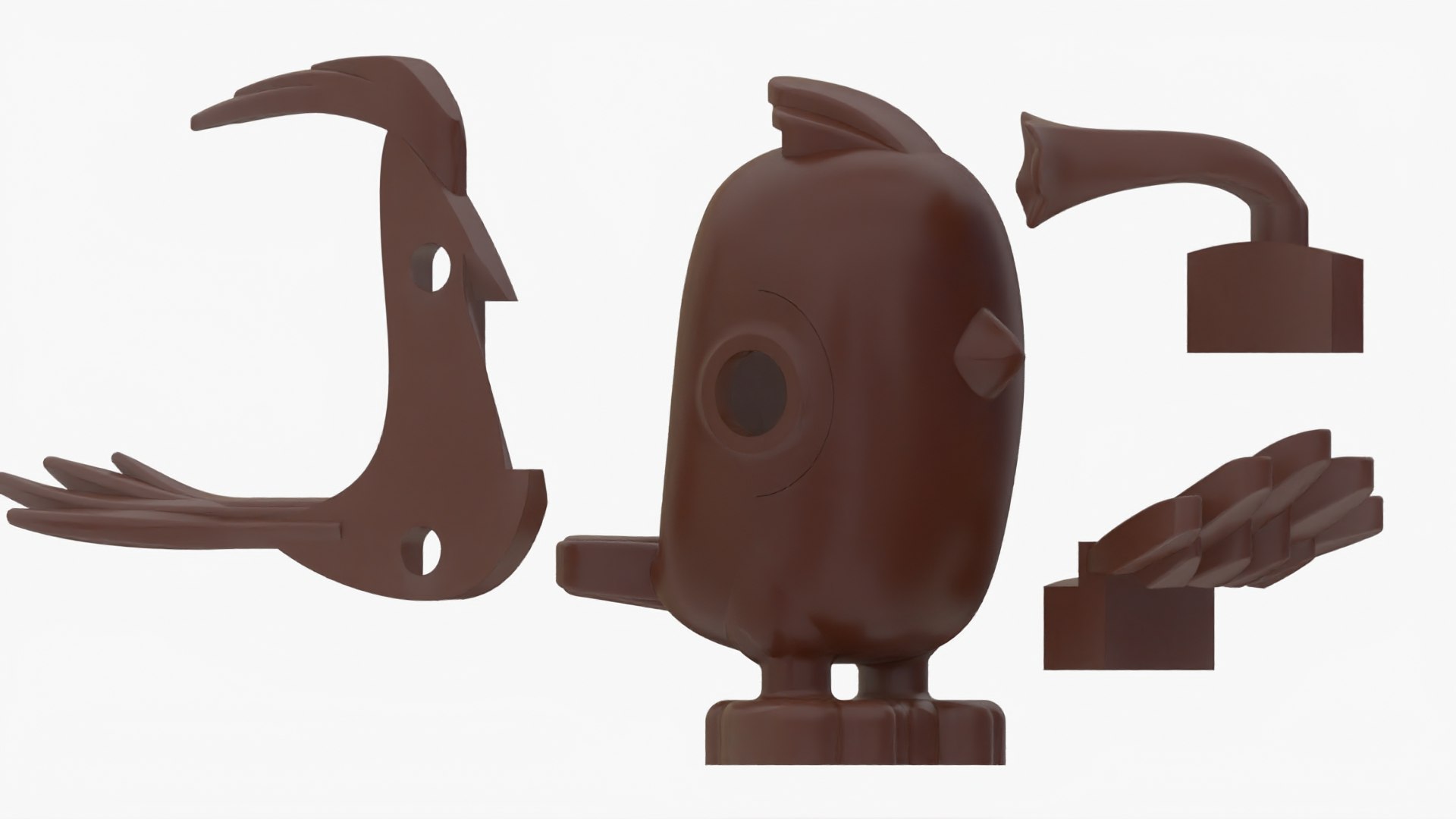 3D Detailed Lego Bird Model - TurboSquid 2252043