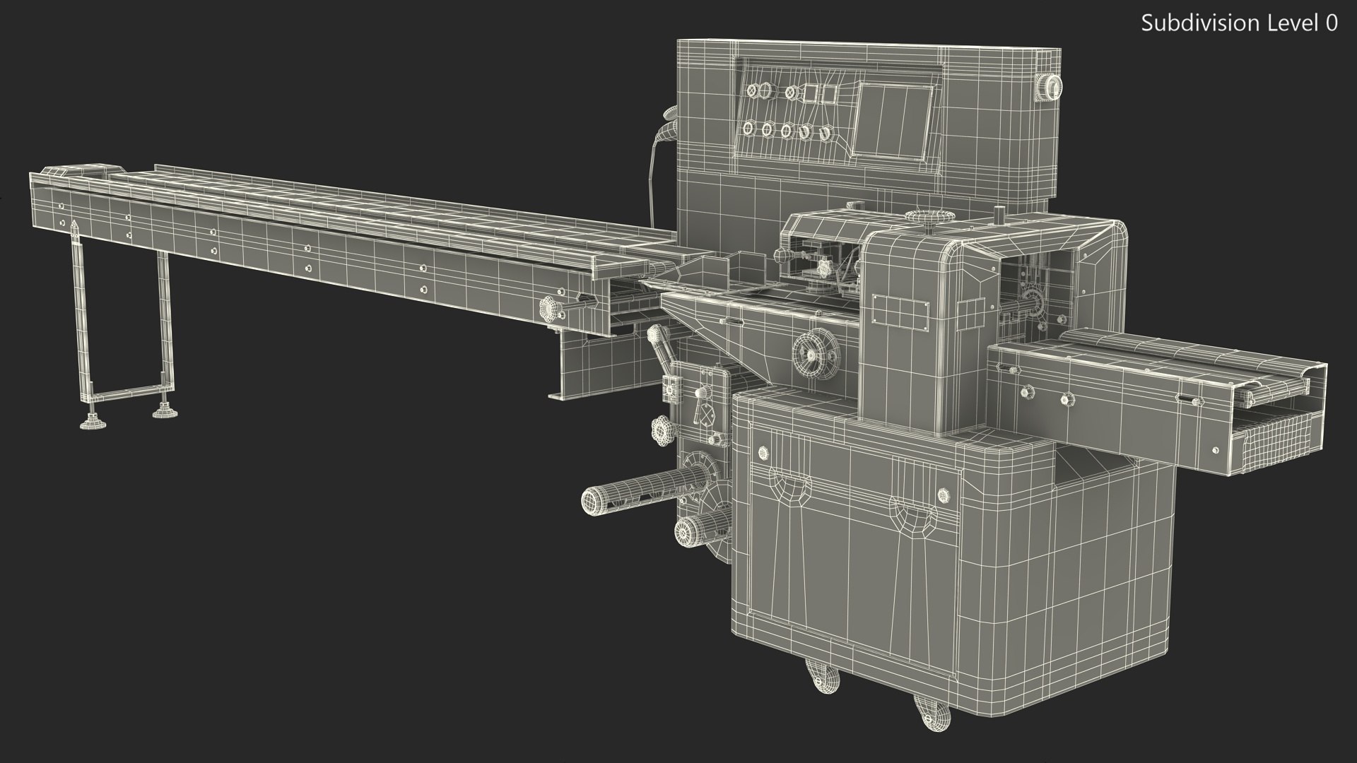 3D High-Speed Packaging Machine For Small Products - TurboSquid 2376342