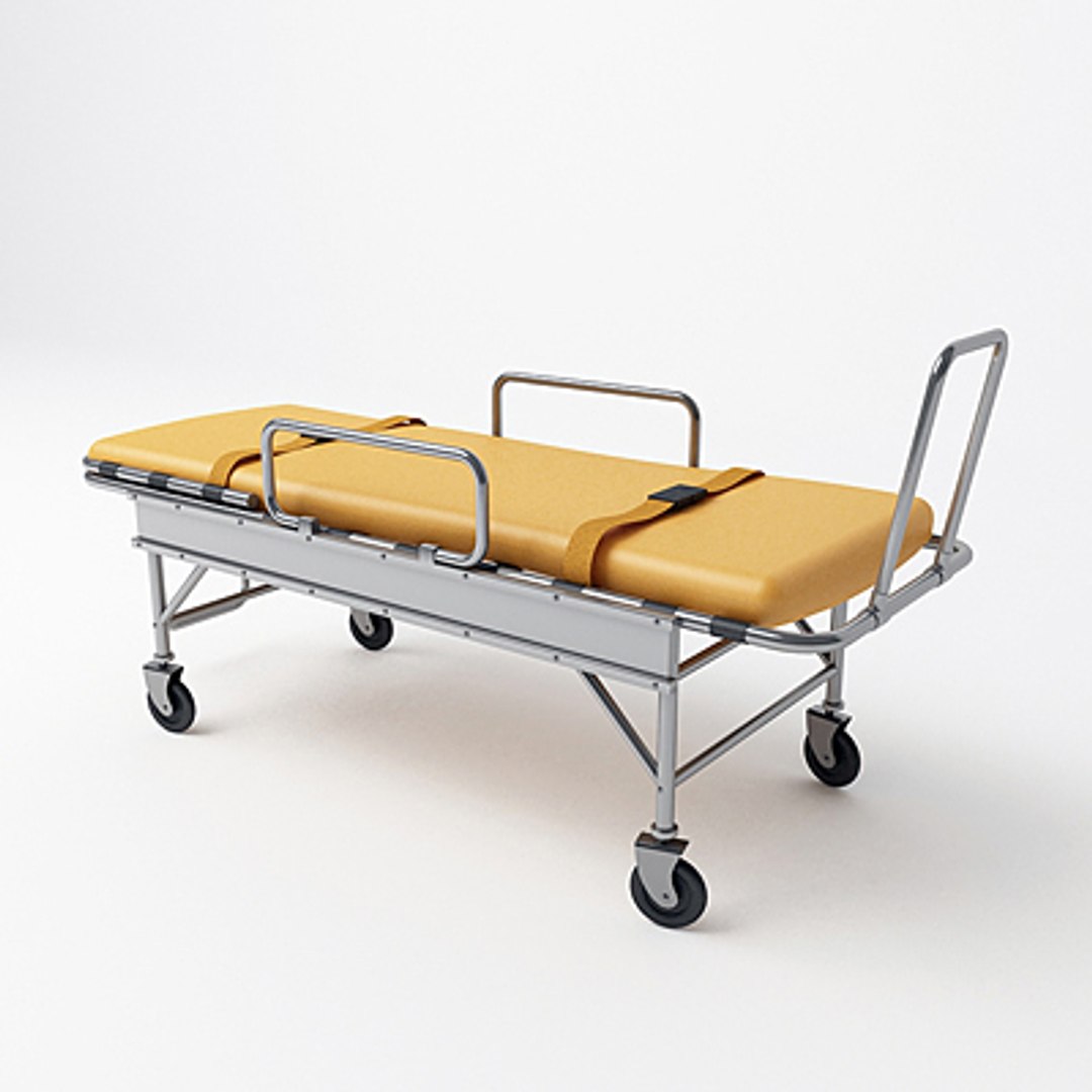 3d model medical stretcher