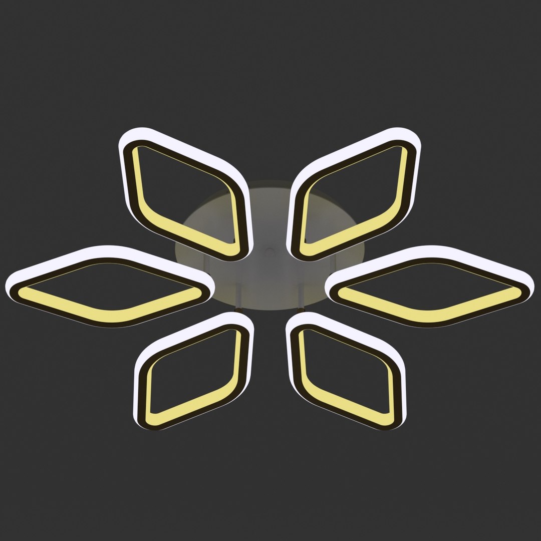 3D Chandelier Led - TurboSquid 1655829