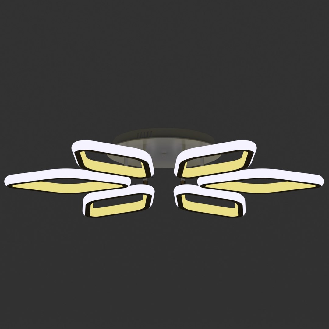 3D Chandelier Led - TurboSquid 1655829